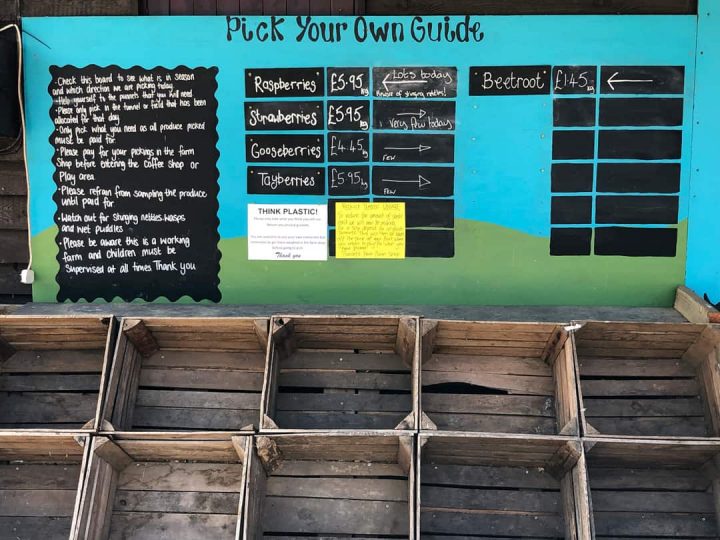 Go and Pick Your Own at Sharnfold Farm - All Kitchen Colours
