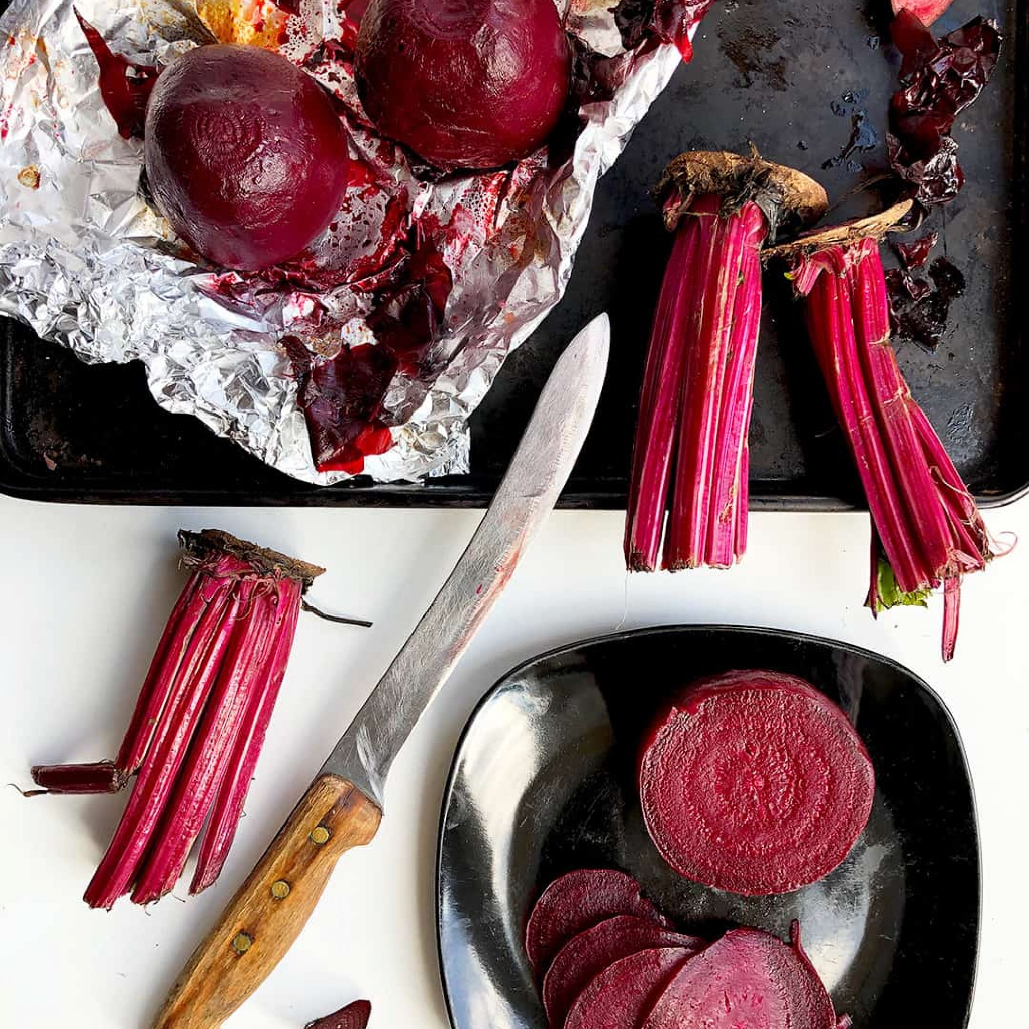 Whole Roasted Beetroot in Foil - All Kitchen Colours